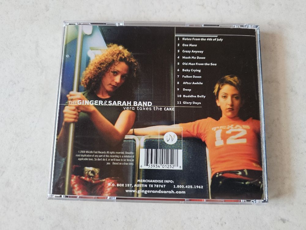 The Ginger & Sarah Band - Vera Takes The Cake (Gebraucht) in Schneisingen für CHF 3 – mit ...