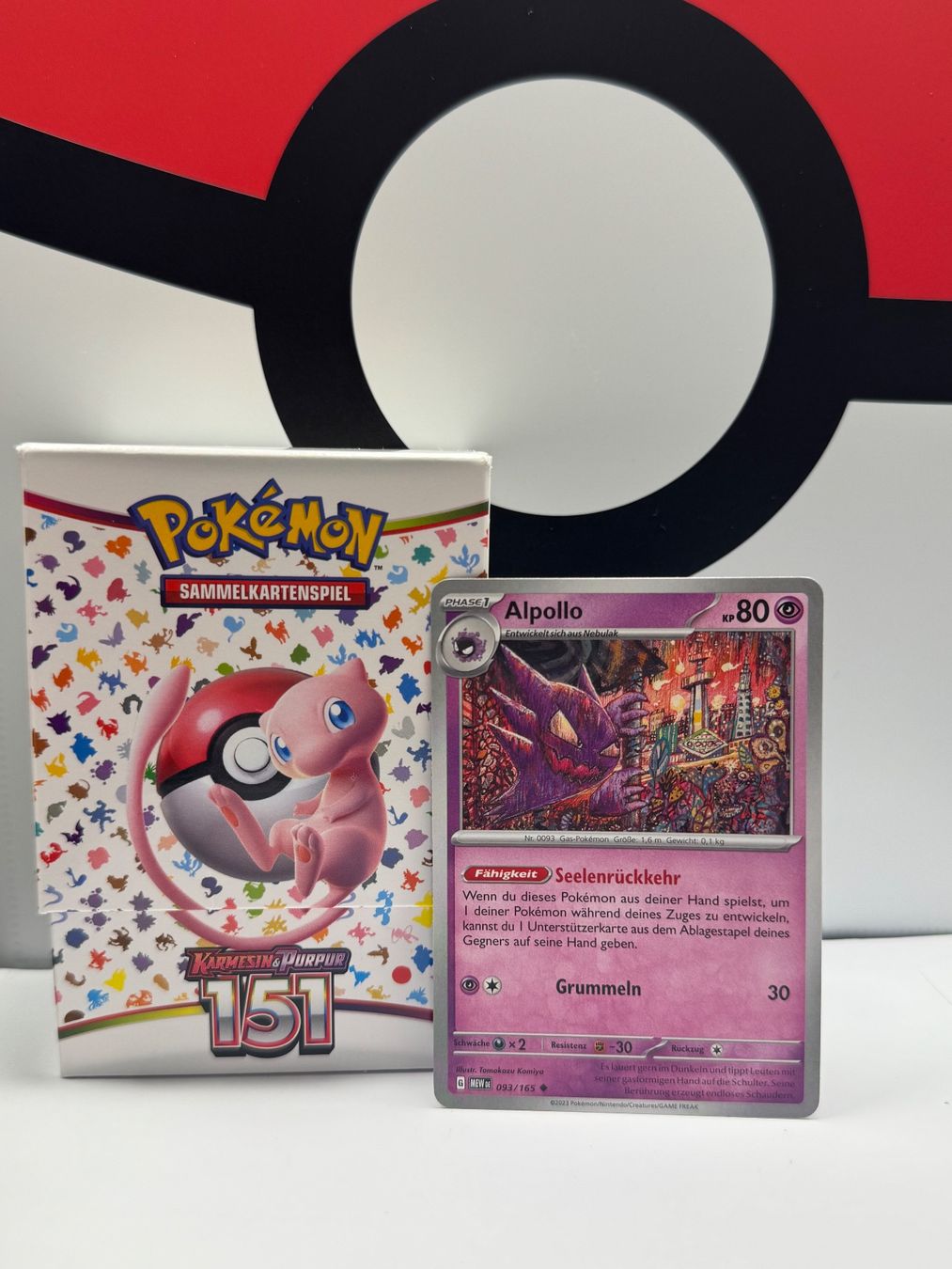 🇩🇪 093/165 Alpollo – Pokémon 151 MEW (Gebraucht) in St. Gallen für CHF ...