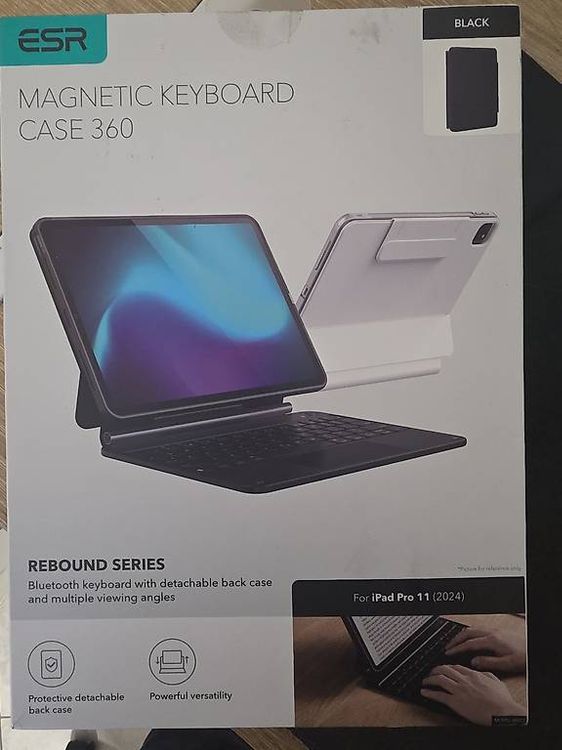 ESR Keyboard Case 360 per iPad Pro 11 (2024) NUOVA (Gebraucht) in ...