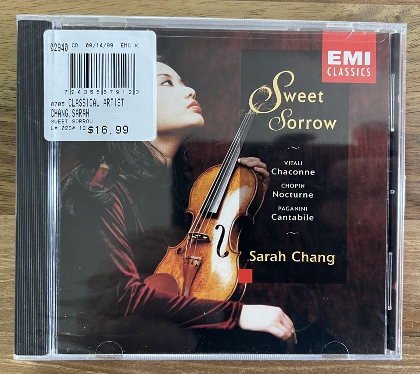 Chang Sarah - Sweet Sorrow (Neu und originalverpackt) in Oftringen für ...