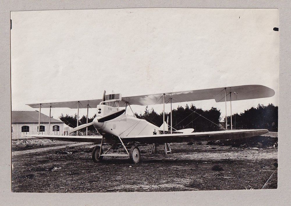 FOTO DOPPELDECKER, AVIATIK, MILITÄR, BERLIN 1914 | Kaufen auf Ricardo