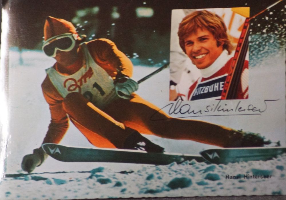 Sportautogramm SKI Hansi Hinterseer | Kaufen auf Ricardo