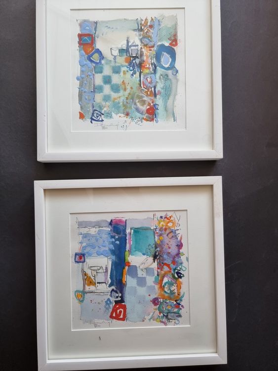 FRANZ JOSEF KISSLING 2 ORIGINAL AQUARELLE SIGNIERT | Kaufen auf Ricardo