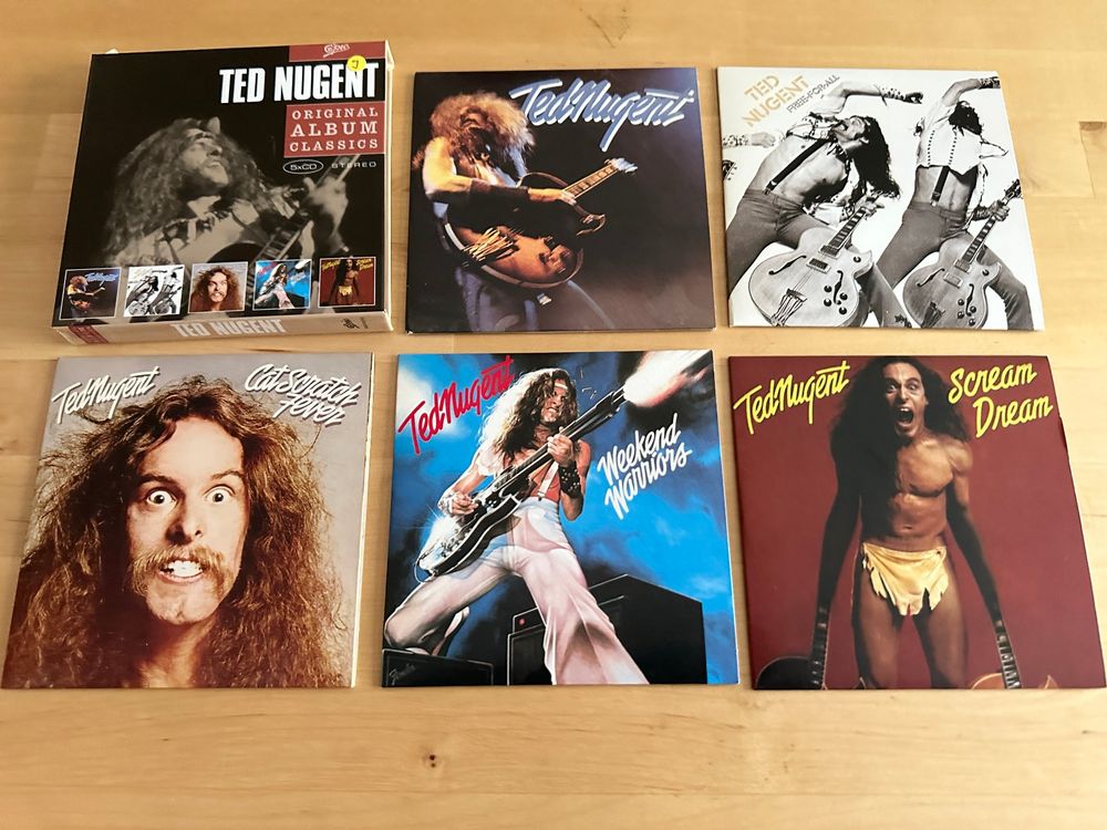 TED NUGENT tolle CD Box mit allen Kult Albums ! (Gebraucht) in Basel ...