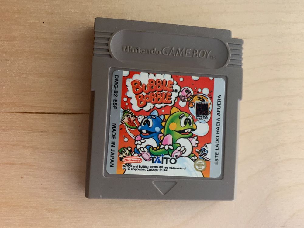 Bubble Bobble für Gameboy (Gebraucht) in Gebenstorf für CHF 29.9 – mit Lieferung auf Ricardo kaufen