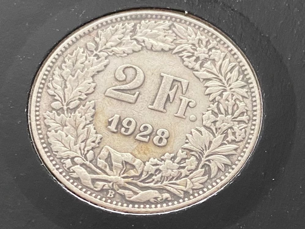 Schweiz 2.- Silber-Franken 1928 | Kaufen auf Ricardo