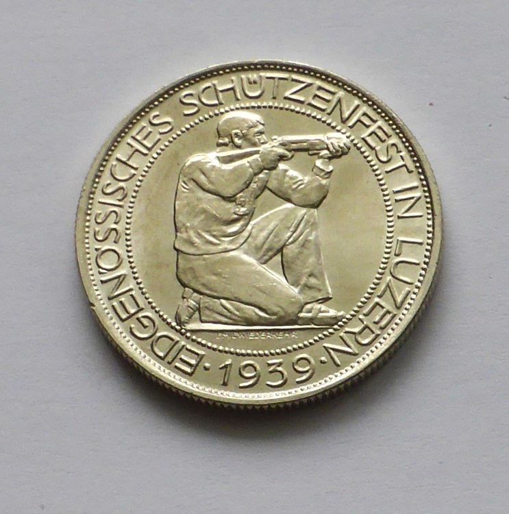 5 Fr. LUZERN, eidg. Schützenfest 1939 | Kaufen auf Ricardo