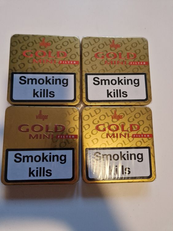 Villiger Gold Mini Zigarillos 80 stück (Neu und originalverpackt) in ...