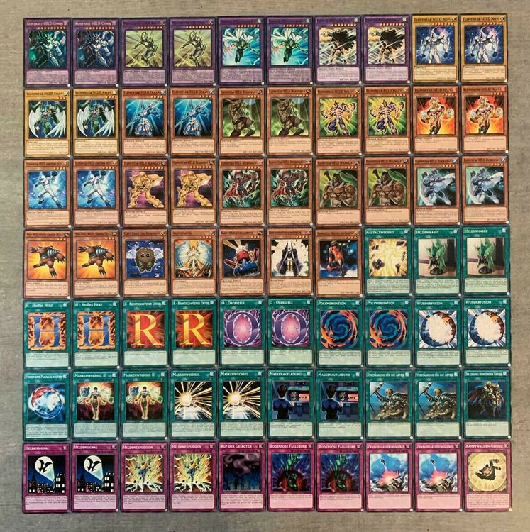 Yu-Gi-Oh! Elementarhelden / Maskierter HELD - Deck Yaden Yuk (Neu und ...