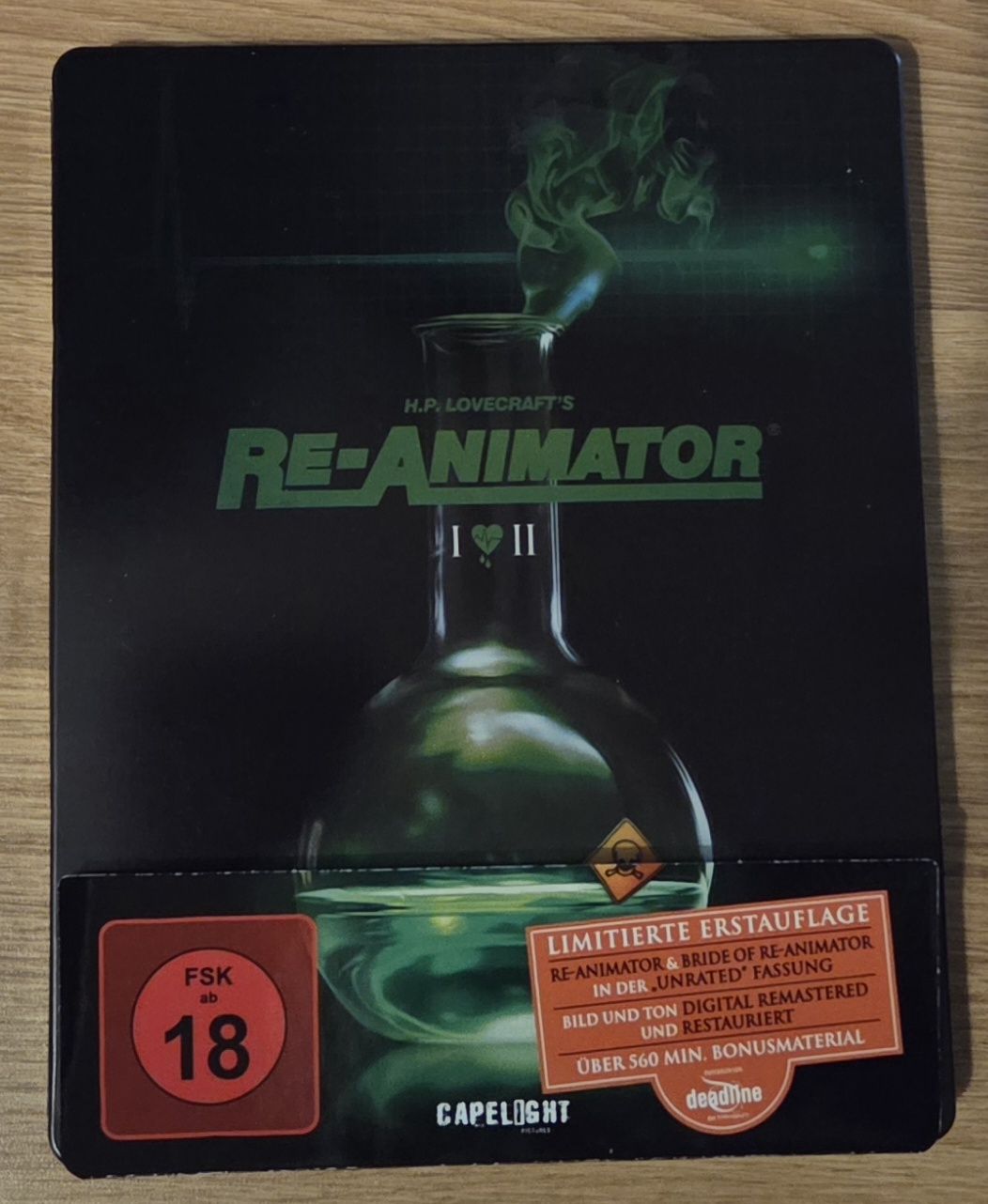 Re-Animator (1985) + Bride of Re-Animator (Doppelset) UNCUT (Gebraucht ...
