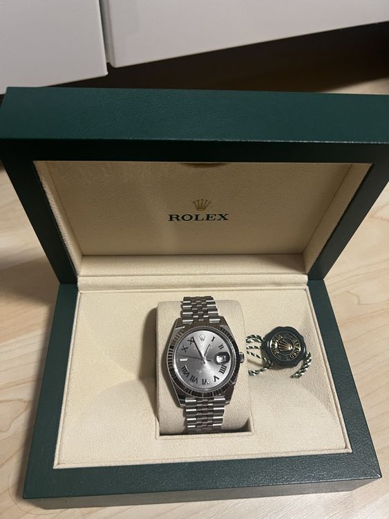 Rolex Datejust 41mm Wimbledon (Neu und originalverpackt) in Hinterkappelen für CHF 13000 – nur ...
