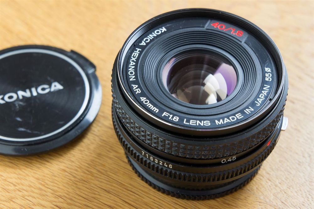 Konica Hexanon 40mm 1.8 40, auch digital (Gebraucht) in Cham für CHF 48 ...
