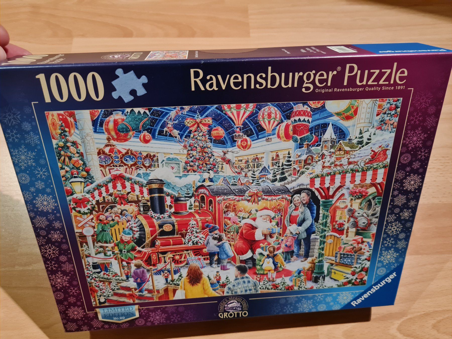 Neu Puzzle Weihnachten "Santa's Tain" Christmas (Neu und ...