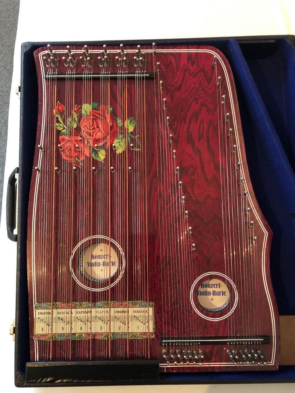 Spielbereite Violin- Zither mit 6 verstärkten Akkorden (Gebraucht) in ...