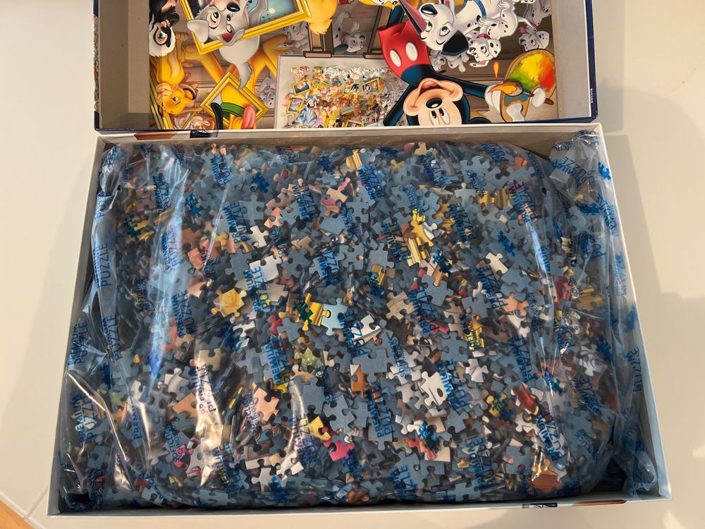 Ravensburger Disney Puzzle, 5000 Teile, Micky als Künstler (Neu (gemäss ...