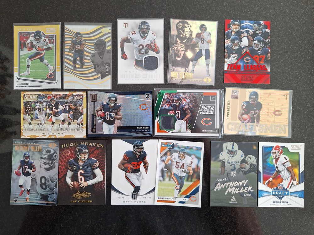 15 NFL Trading Cards der Chicago Bears (Gebraucht) in Zürich für CHF 10 ...