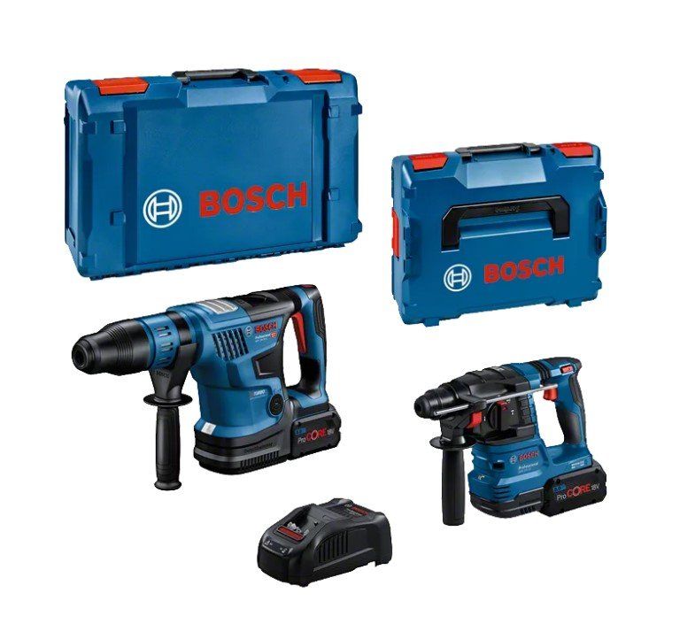 Bosch Profi Set 18V Bau(GBH,GBH,2xPC8,0Ah,GAL) (Neu und ...