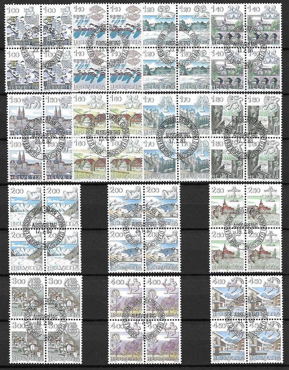1982-86:Tierkreiszeichen Vierer Serie ET (Gebraucht) in Walperswil für CHF 2 – mit Lieferung auf ...