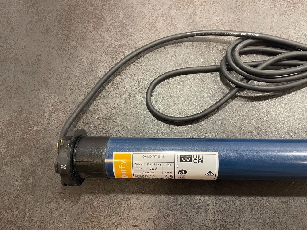 Somfy Oximo WT 30/17 Absolute Neuware 50 mm ø Rohrmotor (Neu und ...