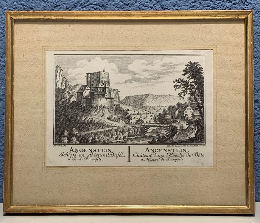 Gravure de ANGENSTEIN par Herrliberger (Gebraucht) in Veytaux für CHF 55 – mit Lieferung auf ...