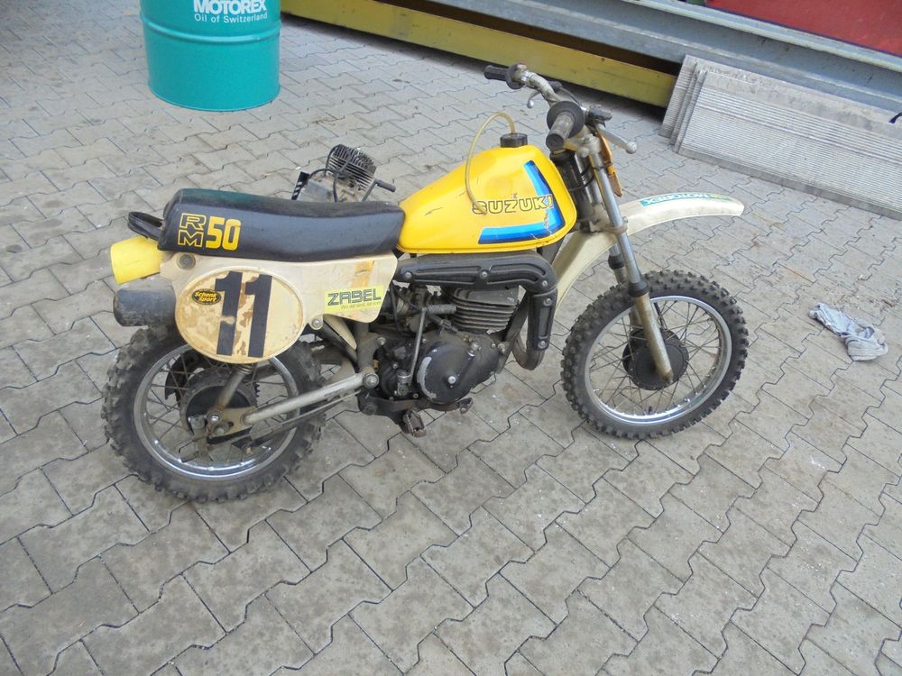 Motocross -Suzuki -RM 50 2 Takt Twinshock (Gebraucht) in Eschenbach SG ...