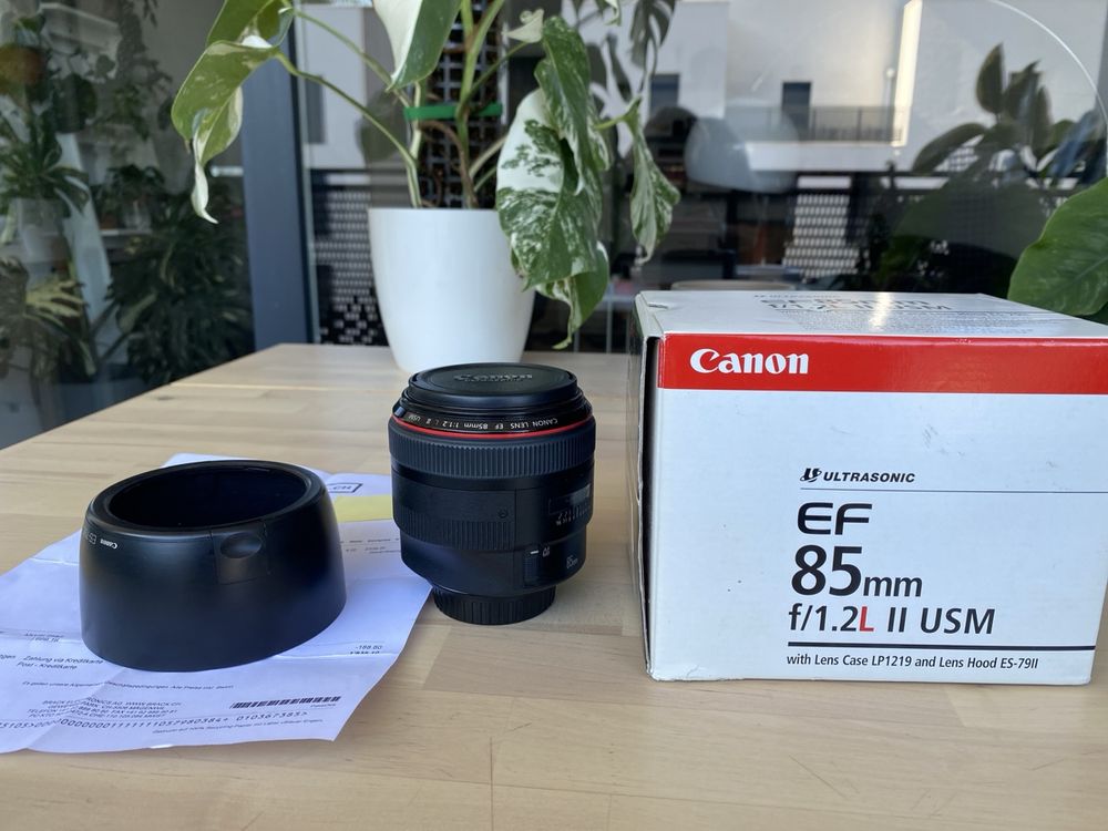 Canon EF 85 mm f/1.2 USM II (D'occasion) à Epalinges pour CHF 790 ...