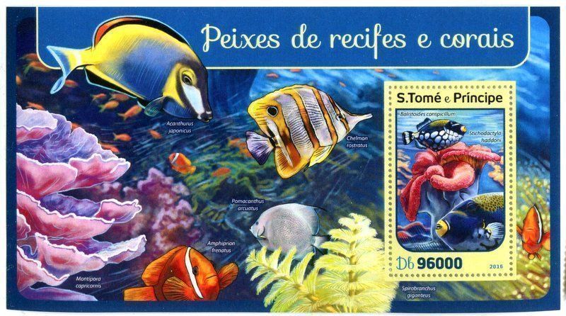 Block "Fische". São Tomé und Príncipe (Neu und originalverpackt) in Basel für CHF 4 – mit ...