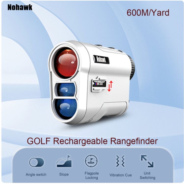 Laser Entfernungsmesser Rangefinder Distanzmesser 600m Golf (Neu und ...