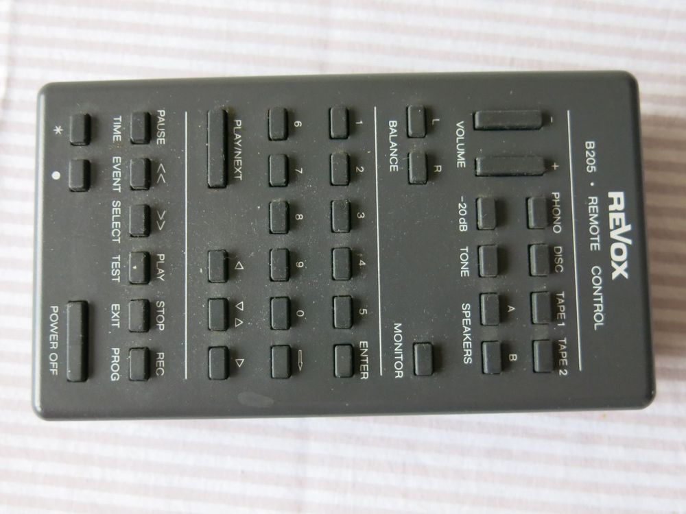Revox Fernbedienung B205 Remote Control | Kaufen auf Ricardo