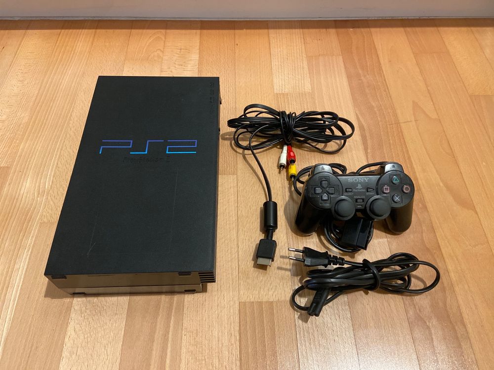 PS2 / PlayStation 2 / PAL Version - Konsole mit Controller (Gebraucht ...