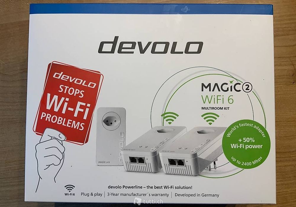 Devolo Magic 2 WiFi 6 Multiroom Kit (Neu (gemäss Beschreibung)) in Greifensee für CHF 275 – mit ...