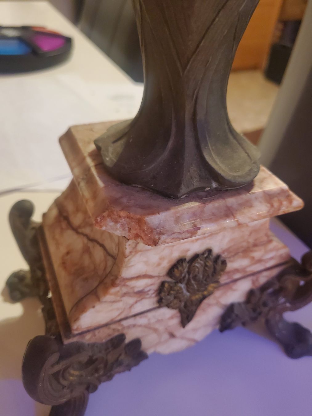 Skulptur Bronze Emile Roussau Poésie des eaux (Defekt) in Balsthal für ...