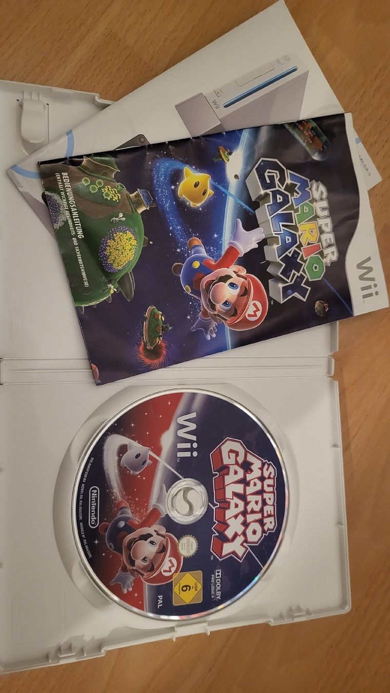 Super Mario Galaxy 1 & 2 / Nintendo Wii Spiele 2x set. (Neu (gemäss ...