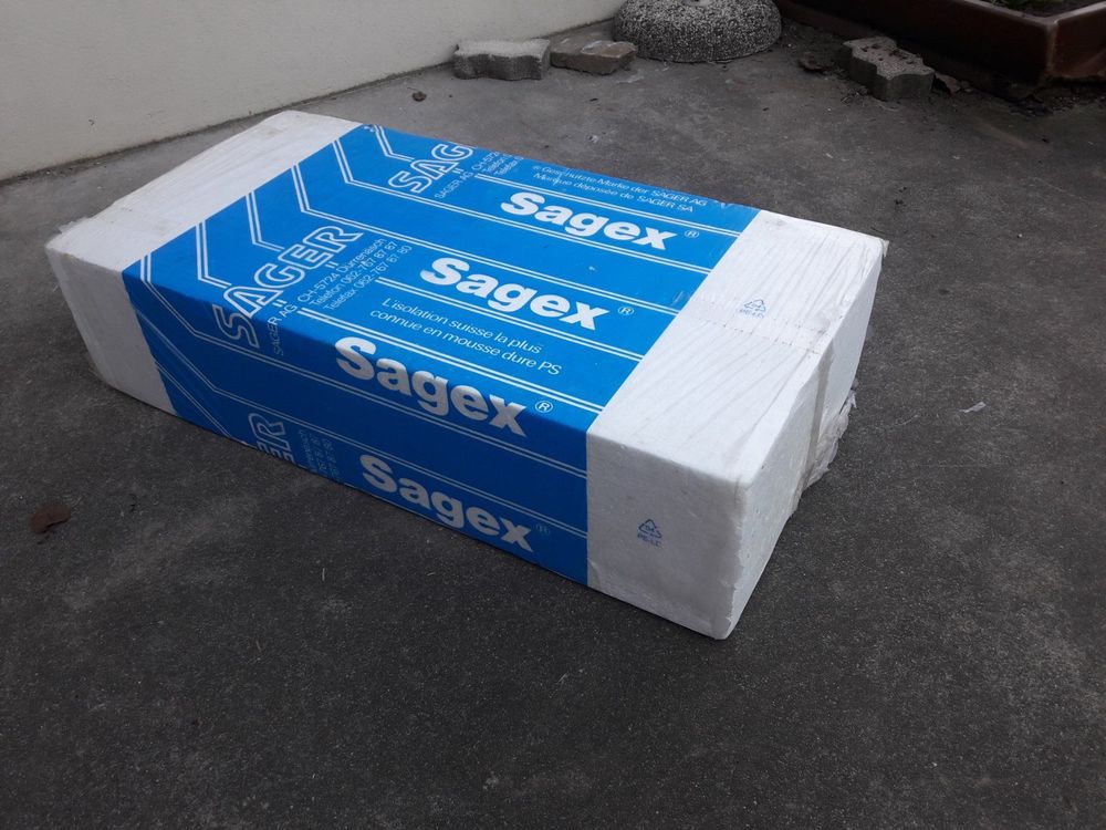 Sagex Isolationsblöcke (Gebraucht) in für CHF 20 – nur Abholung auf ...