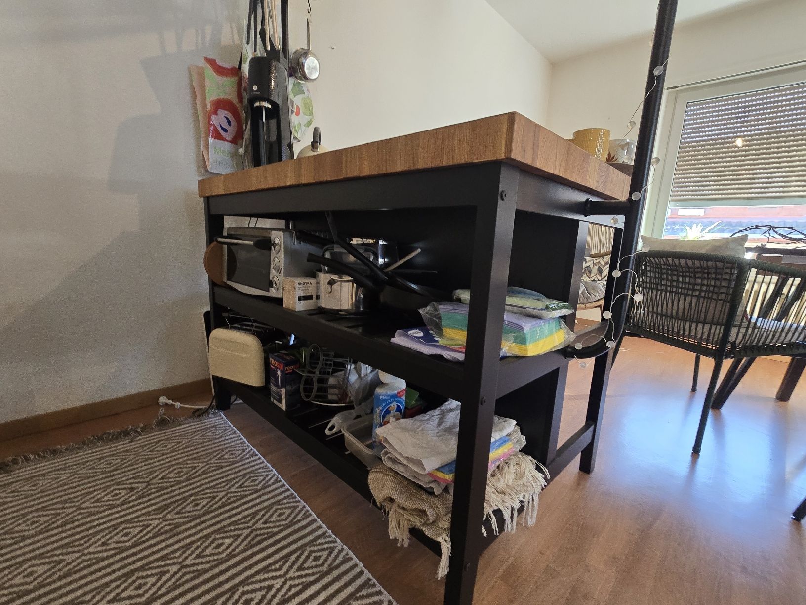 IKEA Stenstorp Kücheninsel mit Stange, Top Zustand! (Neu (gemäss ...
