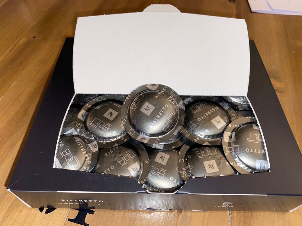 RISTRETTO Capsules Nespresso pro professionnel machine (Neu und ...