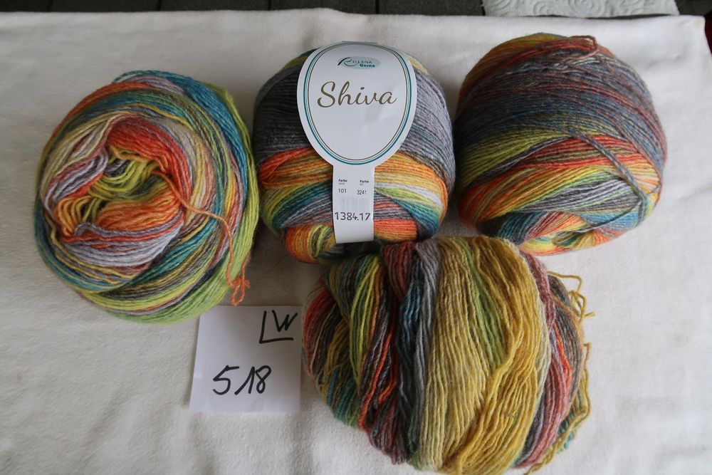 4x RELANA Garne SHIVA (518) | Kaufen auf Ricardo