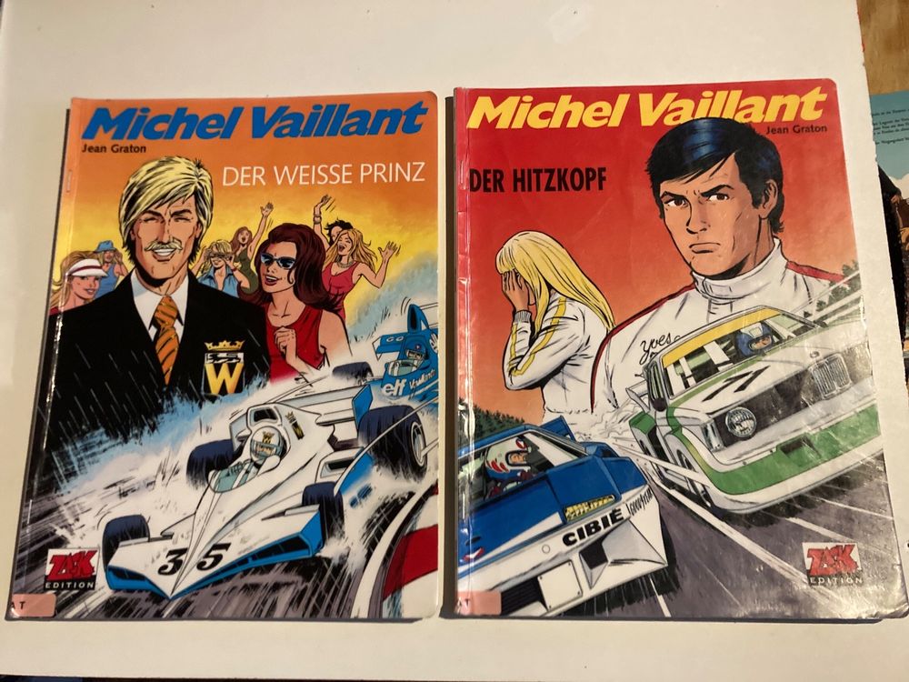 Michel Vaillant: Der Weisse Prinz + Der Hitzkopf (Gebraucht) in St.Galllen für CHF 8.5 – mit ...