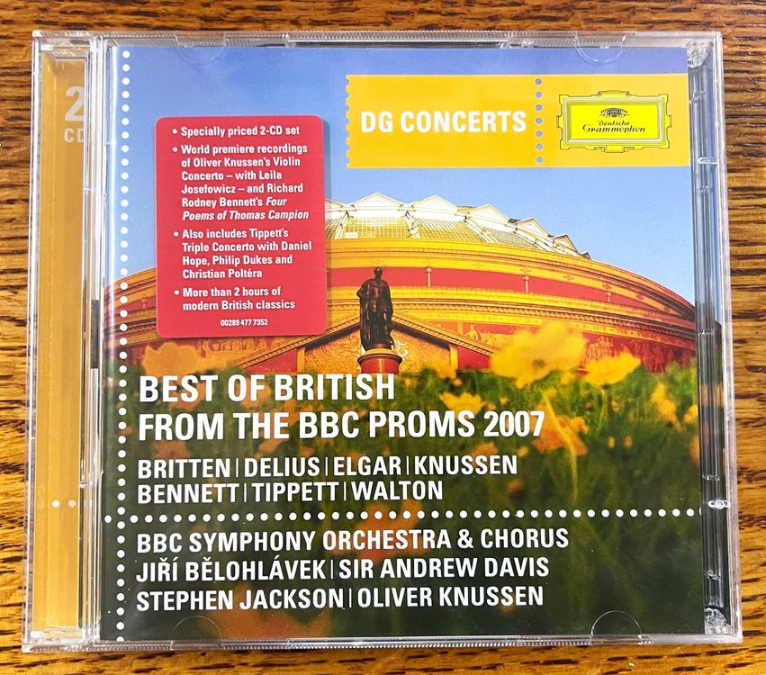 BEST OF BRITISH, FROM THE BBC PROMS 2007 CD (Gebraucht) in Oftringen ...
