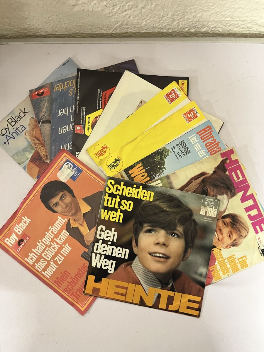 Roy Black, Heintje, Abraham - 7" Vinyl Singles -Top (nik105) (Gebraucht ...