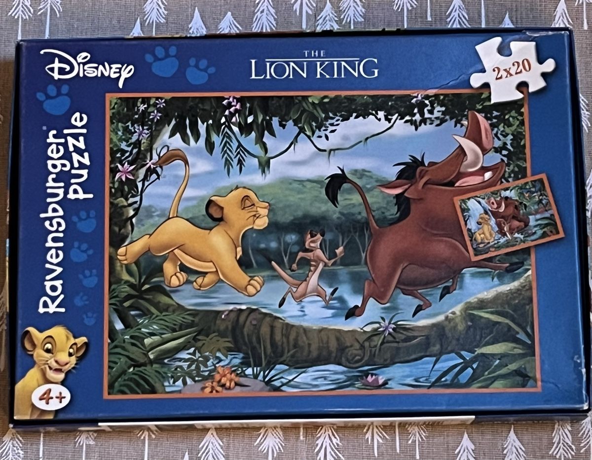 🧩Puzzle🦁 Le Roi Lion Disney, 2x20 pièces (D'occasion) à La Tour-de ...