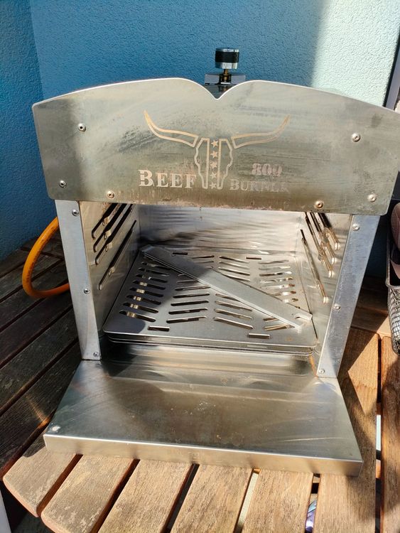 Beef Burner 800° Grill - Für perfekte Steaks im Sommer! (Gebraucht) in ...