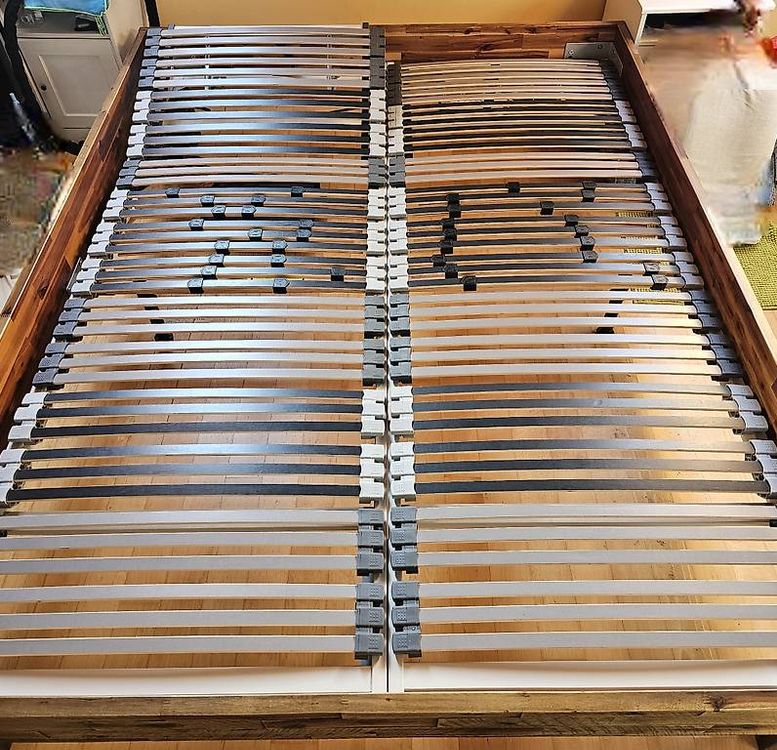 Cadre de lit 160x200 y c. sommiers (D'occasion) à Yens pour CHF 200 ...