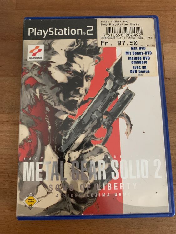 Metal gear solid 2 ps2 | Kaufen auf Ricardo