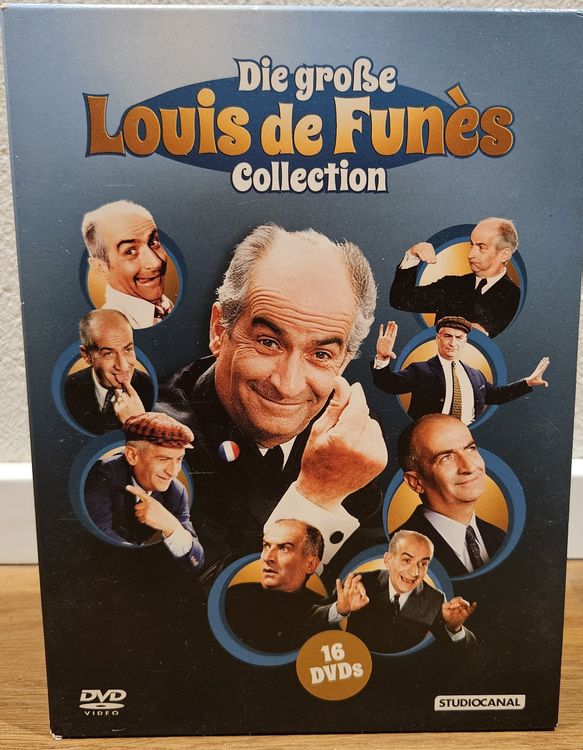 16 DVDs Louis de Funès Collection (Neu (gemäss Beschreibung)) in ...