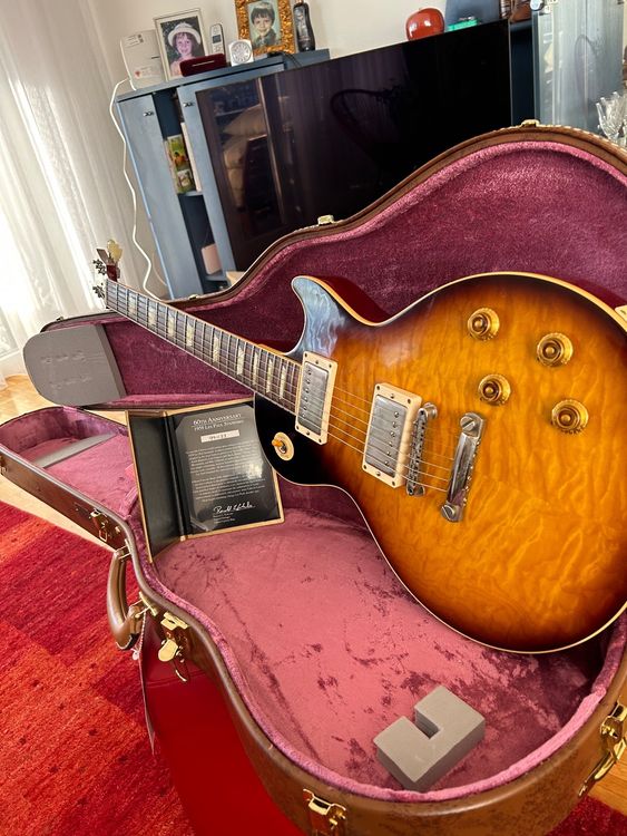 Gibson Les Paul M2M 60Th Anniversary 1959 5A Quilt Maple Top (Gebraucht ...