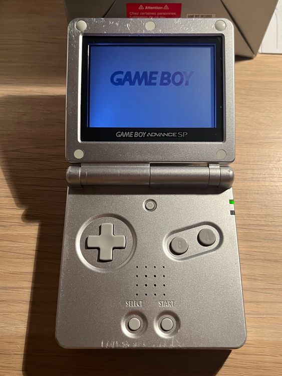 Gameboy Advance SP OVP Silber Nintendo Original (Gebraucht) in St ...