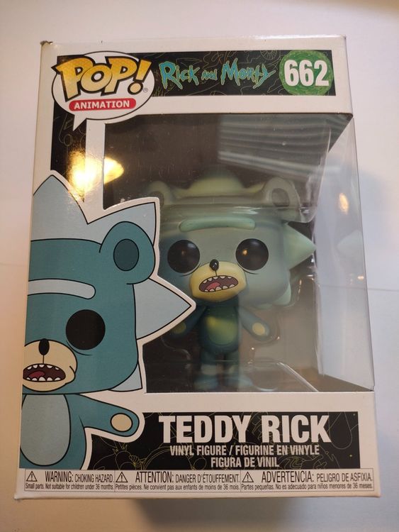 Funko Pop!, Teddy Rick (Gebraucht) in Boniswil für CHF 16 – mit ...