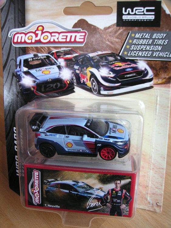 Majorette WRC CARS Rally HYUNDAI (Neuf avec emballage d'origine) à ...