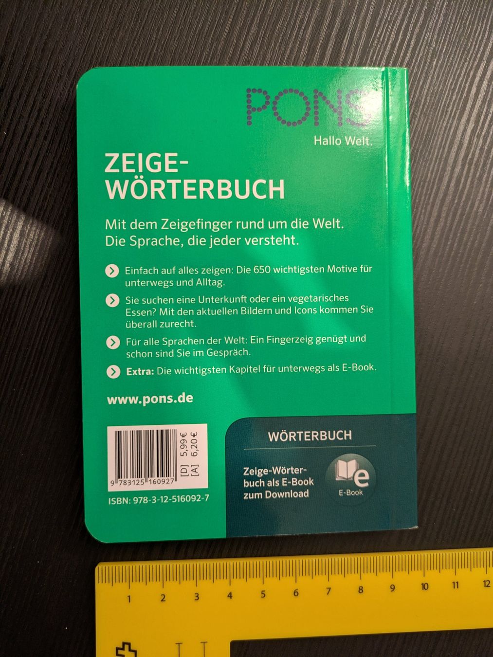 Neues PONS Zeigewörterbuch - Sprachhilfe für unterwegs! 👌 (Neu (gemäss Beschreibung)) in ...